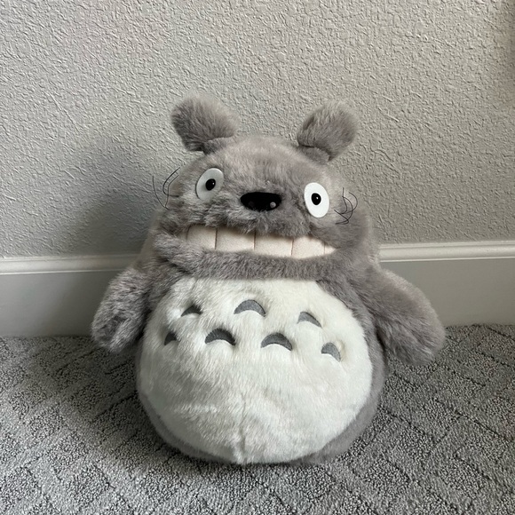 studio Ghibil | Toys | Studio Ghibli My Neighbor Totoro Plush Backpack ...